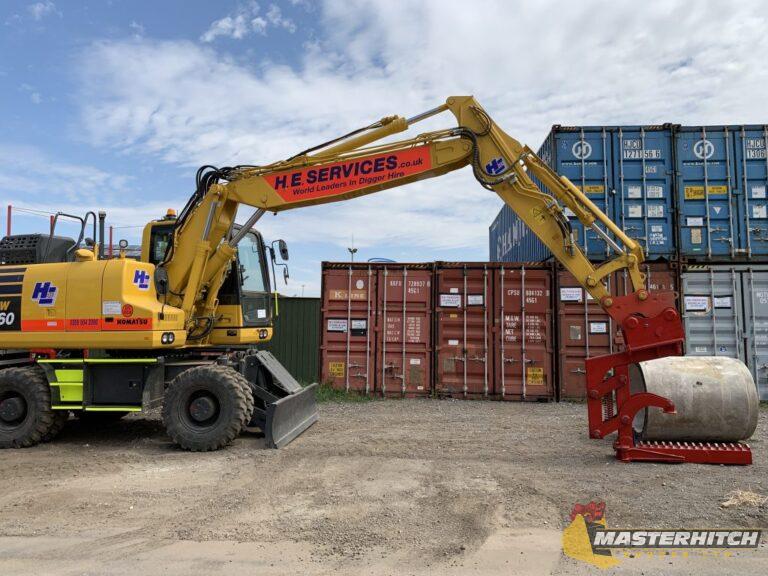 Pipe Lifters - Excavator attachments - Masterhitch Europe Ltd